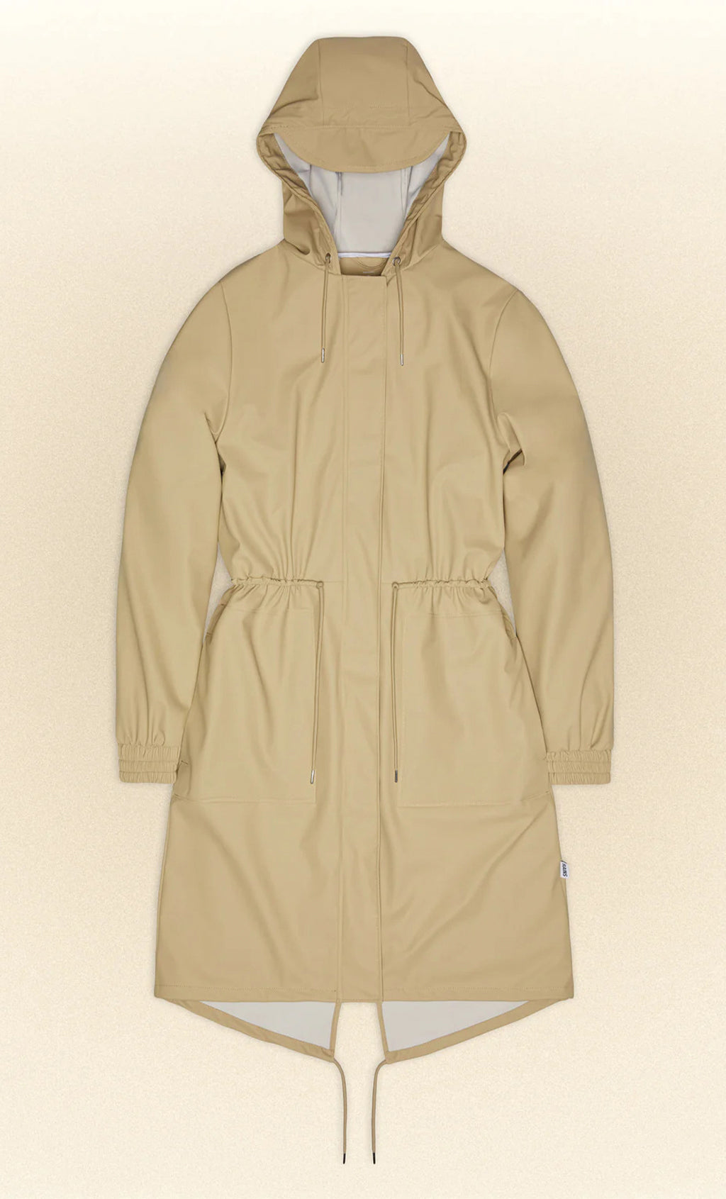 RAINS STRING PARKA - SAND
