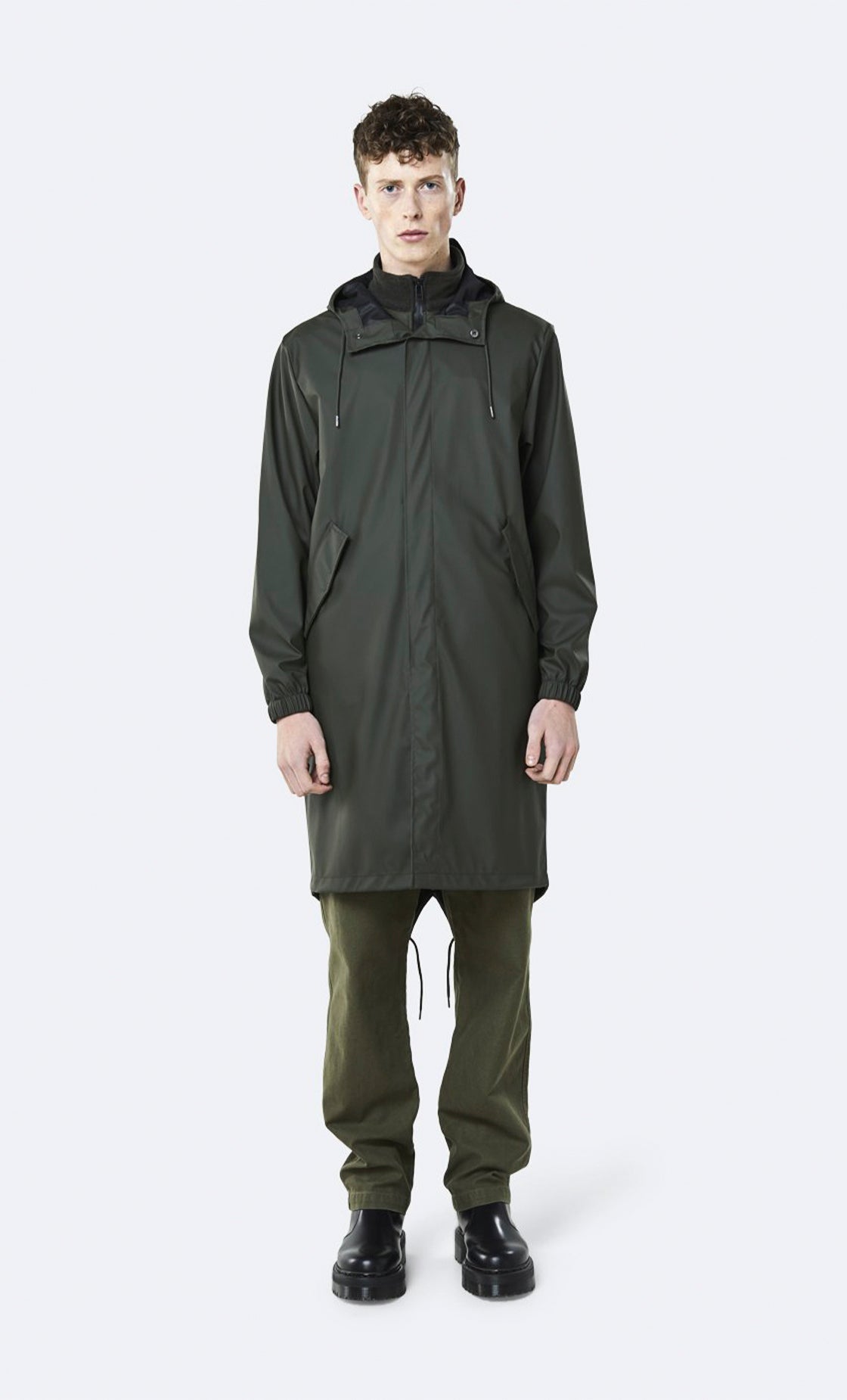 FISHTAIL PARKA GREEN